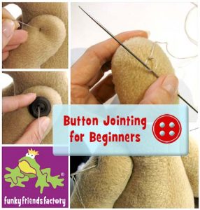 Button Jointing for beginners. | Funky Friends Factory