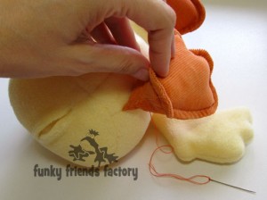 See how to sew my Duck Toy Pattern | Funky Friends Factory