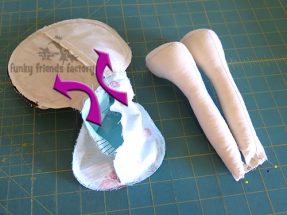 dress-up-doll-sewing-pattern-tutorial | Funky Friends Factory