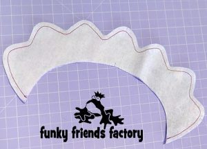 Triceratops dinosaur sewing pattern tutorial | Funky Friends Factory