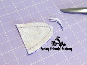 Triceratops dinosaur sewing pattern tutorial | Funky Friends Factory