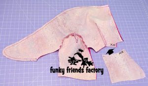 Triceratops dinosaur sewing pattern tutorial | Funky Friends Factory