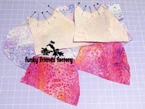 Triceratops dinosaur sewing pattern tutorial | Funky Friends Factory