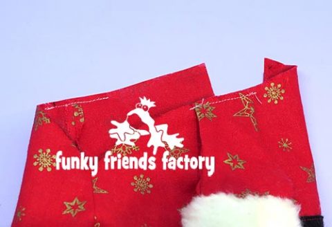 Photo tutorial to sew a soft toy Santa for Christmas | Funky Friends ...