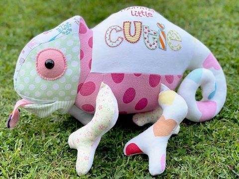 Testing time for the NEW Chameleon sewing pattern! | Funky Friends Factory