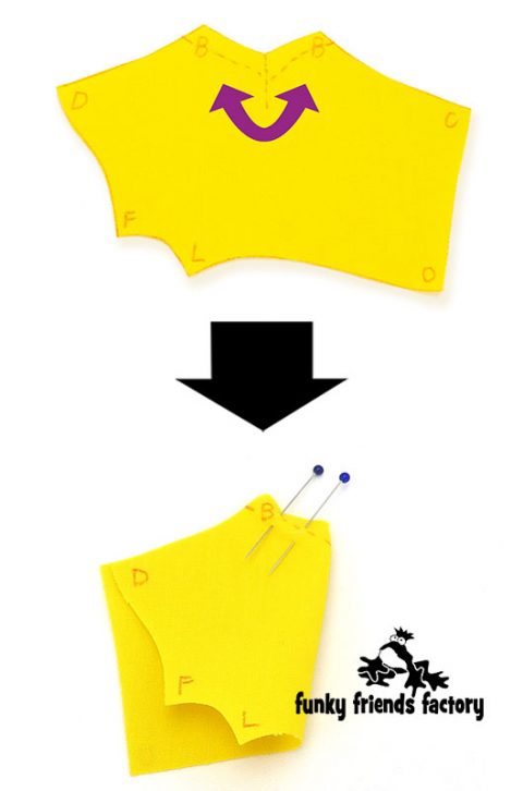 Sew me sew my new wolf pattern! | Funky Friends Factory