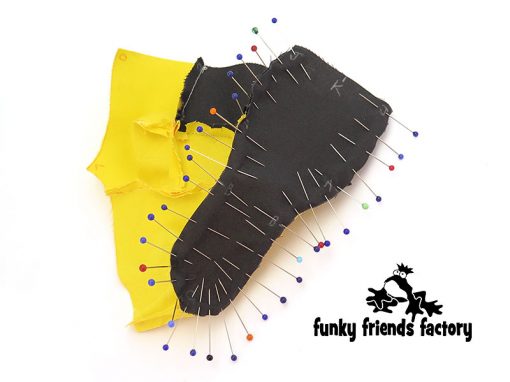 Sew me sew my new wolf pattern! | Funky Friends Factory