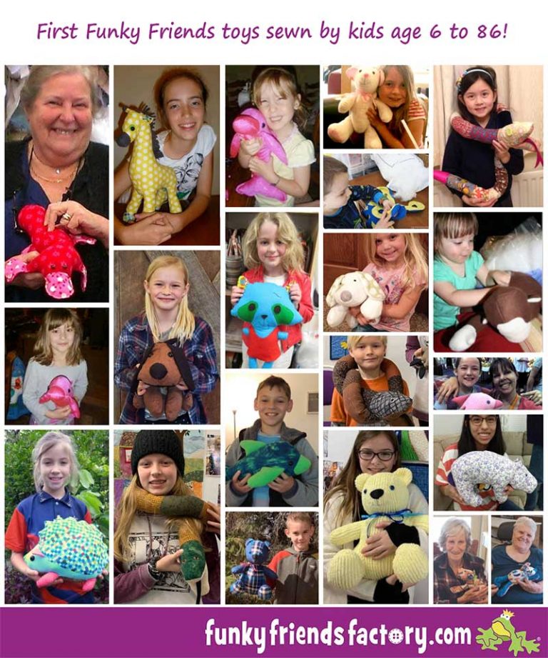 Top 10 toy-making tips for sewing your first soft toy! | Funky Friends ...