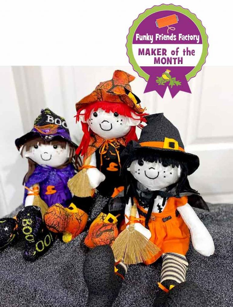 July MAKER OF THE MONTH – wins a FREE Funky Friends Factory Pattern ...