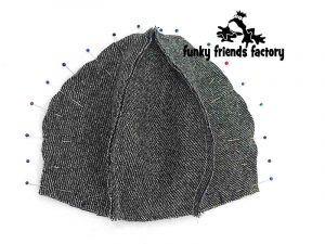 How to sew a flat cap for a teddy bear! | Funky Friends Factory