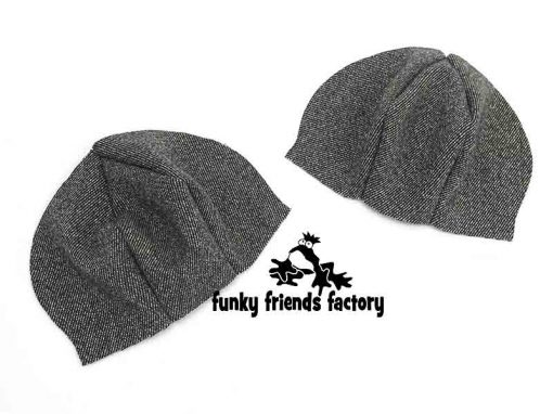 How to sew a flat cap for a teddy bear! | Funky Friends Factory