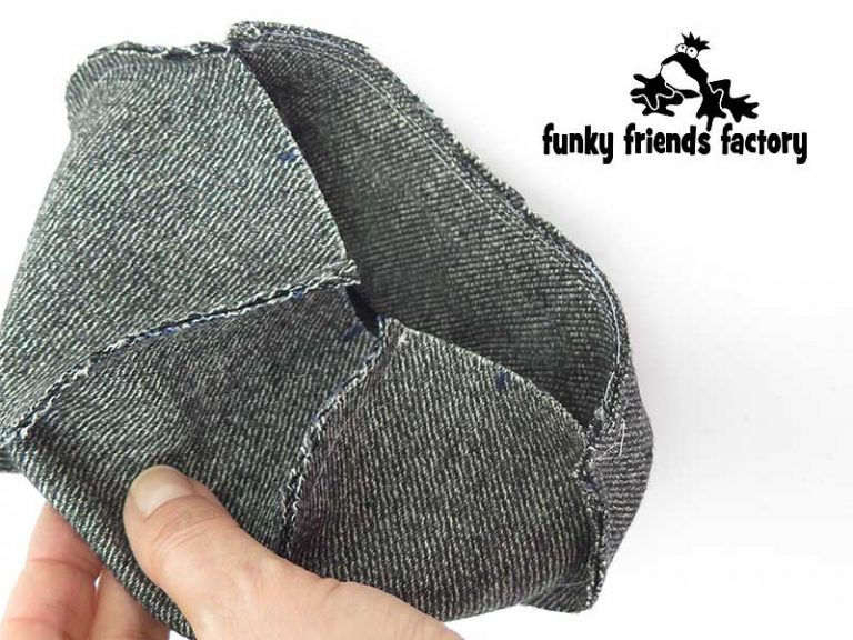 How to sew a flat cap for a teddy bear! | Funky Friends Factory