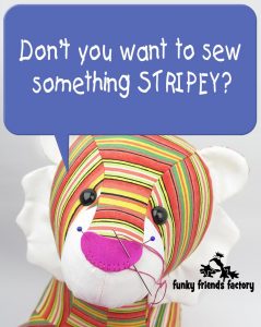 It’s TESTING TIME – for my NEW Tiger sewing pattern! | Funky Friends ...