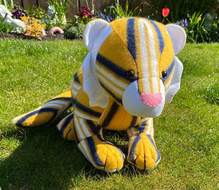 Yeehar ~ the NEW Tiger toy pattern is READY for release! | Funky ...