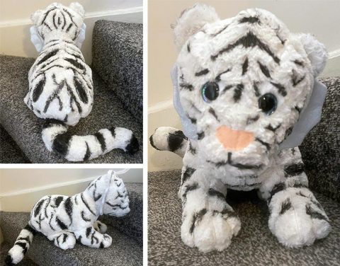 First Tiger Pattern Tester’s feedback photos! | Funky Friends Factory