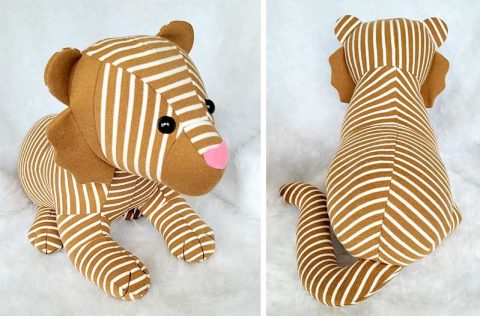 First Tiger Pattern Tester’s feedback photos! | Funky Friends Factory