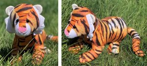 First Tiger Pattern Tester’s feedback photos! | Funky Friends Factory