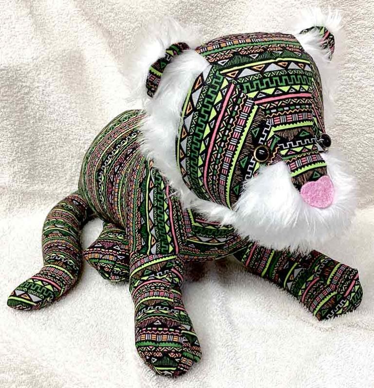 First Tiger Pattern Tester’s feedback photos! | Funky Friends Factory