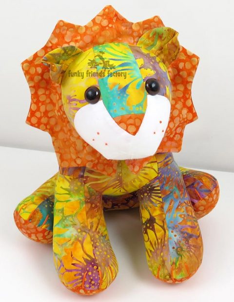 Yeehar ~ the NEW Lion toy pattern is READY for release! | Funky Friends ...