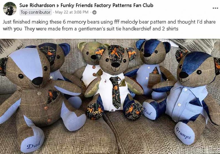 Neck Tie Memory – Part TWO (includes 2 FREE Tiny Tie Patterns!) | Funky ...