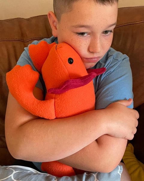 Axolotl sewing pattern ready for release! | Funky Friends Factory