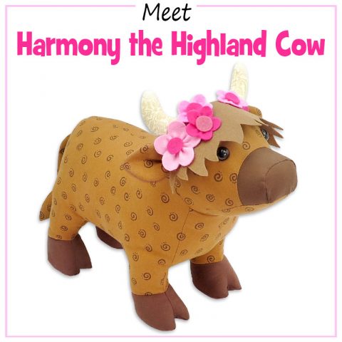 How to sew a Highland Cow (Coo)! | Funky Friends Factory