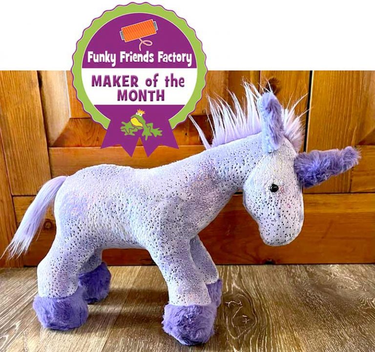 August 2023 MAKER OF THE MONTH – wins a FREE Funky Friends Factory ...
