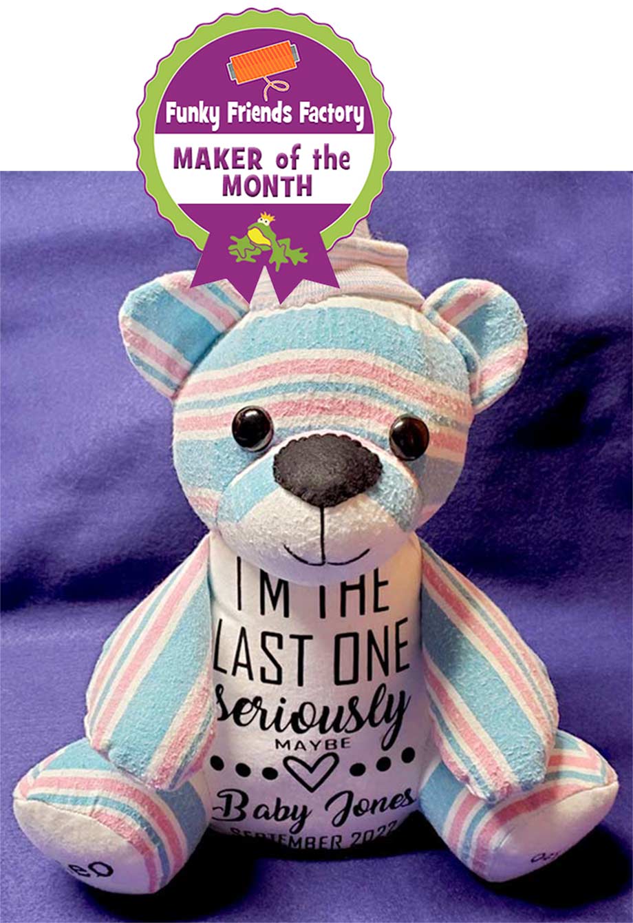 September 2023 MAKER OF THE MONTH – wins a FREE Funky Friends Factory ...