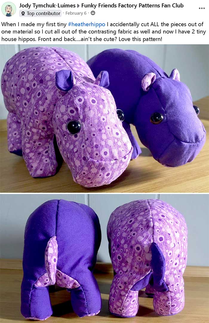 February 2024 MAKER OF THE MONTH – wins a FREE Funky Friends Factory Pattern! | Funky Friends ...