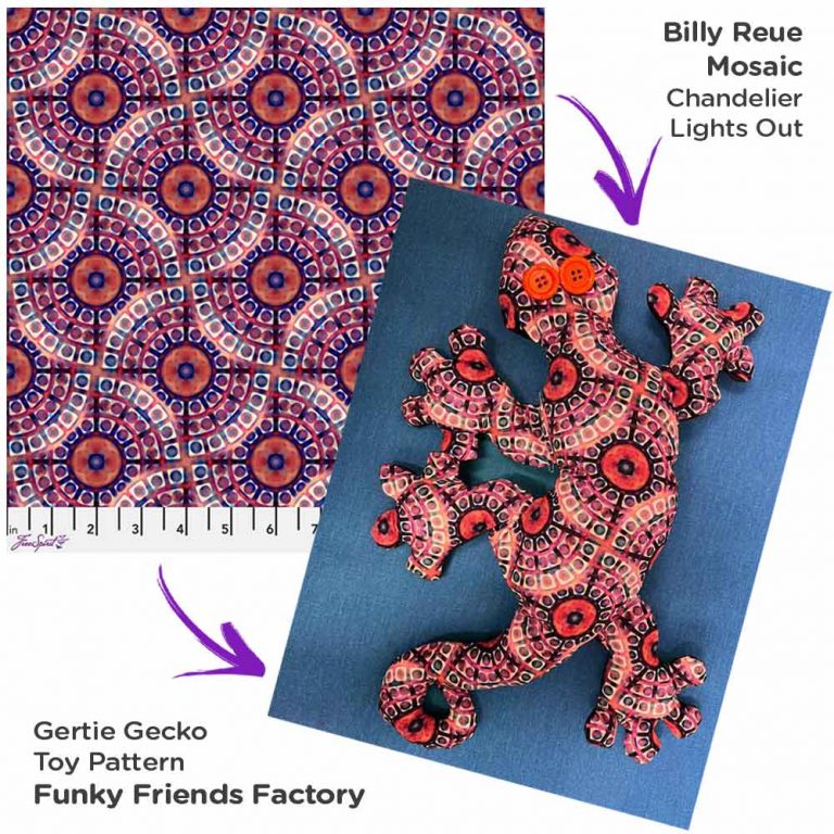 Billy Reue Fabric GIVEAWAY ~ plus a free Funky Friends Factory pattern ...