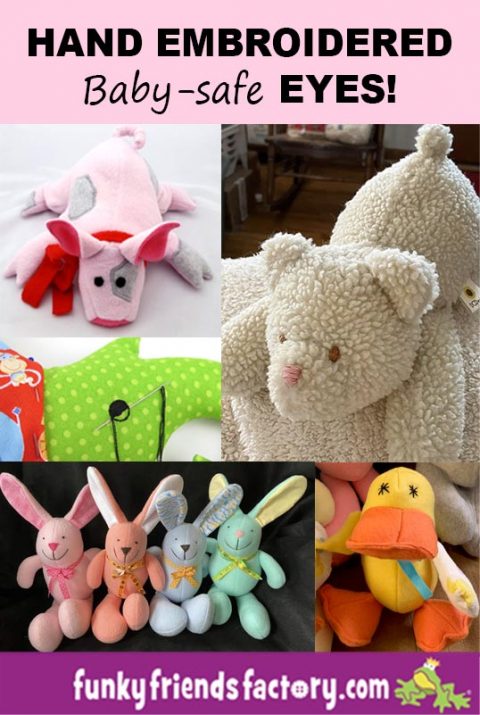 How to Make Baby-Safe Eyes for memory bears and soft toys | Funky ...