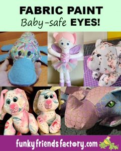 How to Make Baby-Safe Eyes for memory bears and soft toys | Funky ...