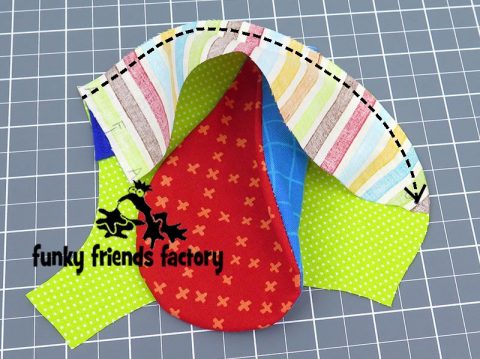 Photo tutorial – How to sew a sitting dog memory toy! | Funky Friends ...