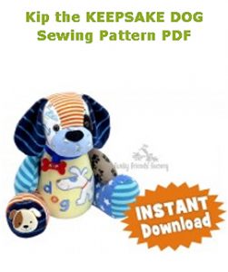 The best dog sewing patterns for plush toys, memory toys, keepsakes ...