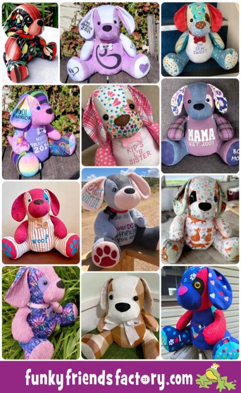 Meet Kip the KEEPSAKE DOG Pattern!🐶 | Funky Friends Factory