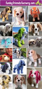 The best dog sewing patterns for plush toys, memory toys, keepsakes ...