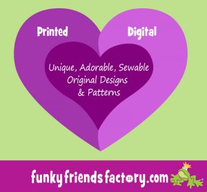 Paper or PDF? HOW & WHERE to buy Funky Friends Factory Patterns ...