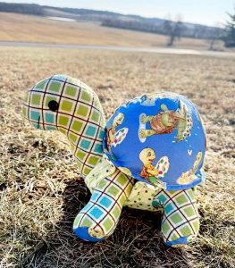Meet the Tilly Tortoise Toy Pattern | Funky Friends Factory
