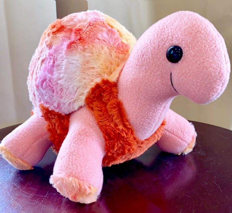 Meet the Tilly Tortoise Toy Pattern | Funky Friends Factory