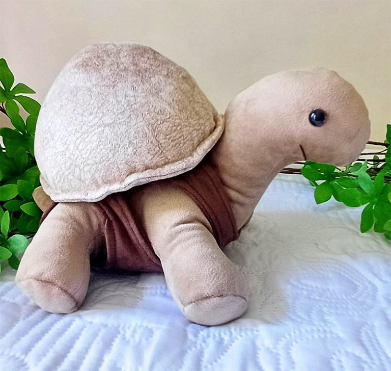 Meet the Tilly Tortoise Toy Pattern | Funky Friends Factory