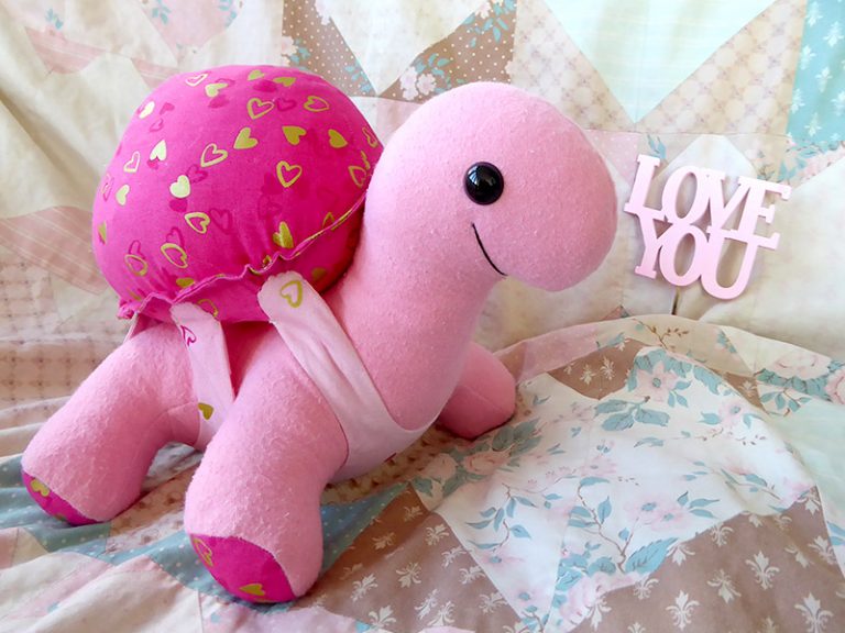 Meet the Tilly Tortoise Toy Pattern | Funky Friends Factory