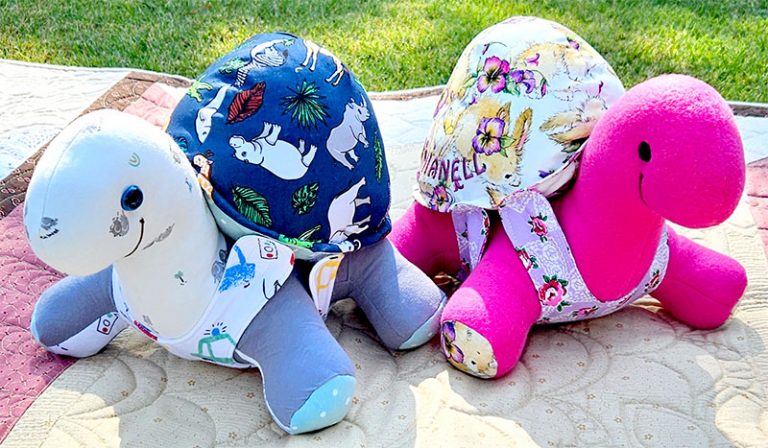 Meet the Tilly Tortoise Toy Pattern | Funky Friends Factory