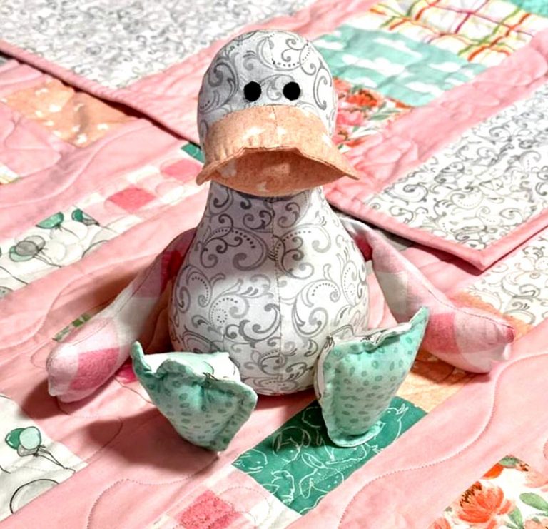 Sew a soft toy and quilt combo for a FUN gift! | Funky Friends Factory
