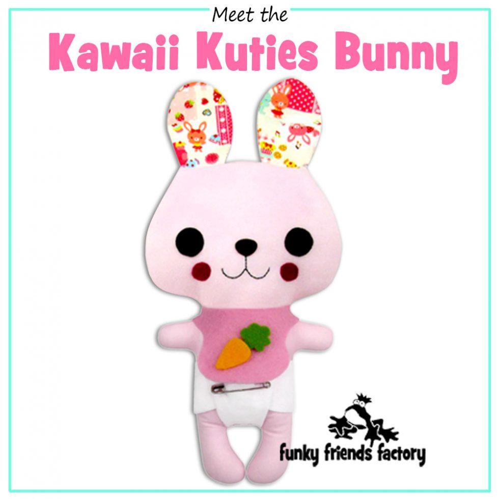 Compare the Bunny toy sewing patterns! | Funky Friends Factory