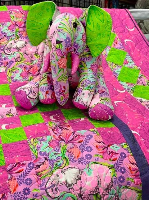 Add a Soft Toy to Your Handmade Quilt for the Ultimate Baby Gift ...