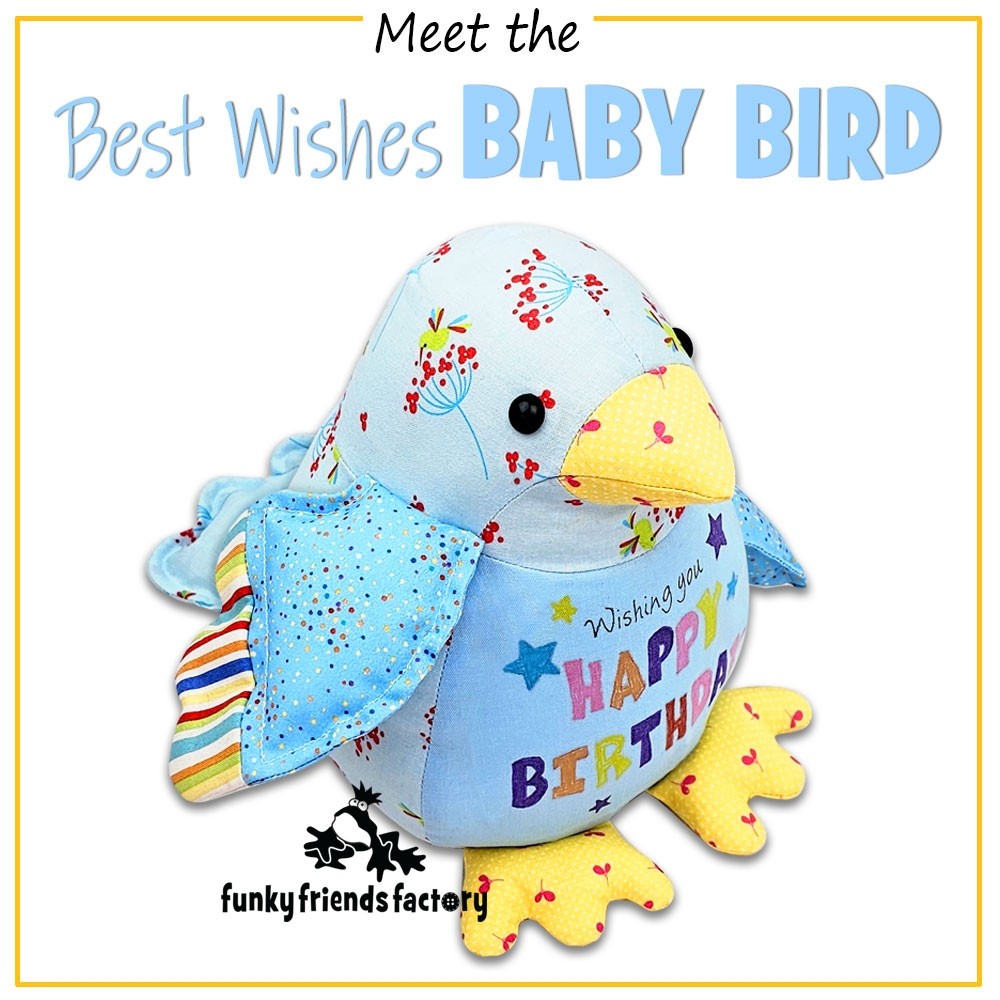 Best Wishes BABY BIRD Pattern PDF